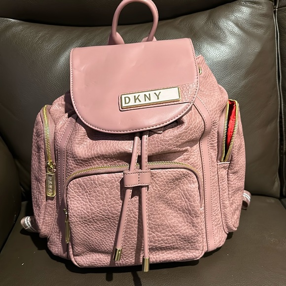 Dkny | Bags | Dkny Backpack Pink Mauve Used A Few Times Dont Use It ...